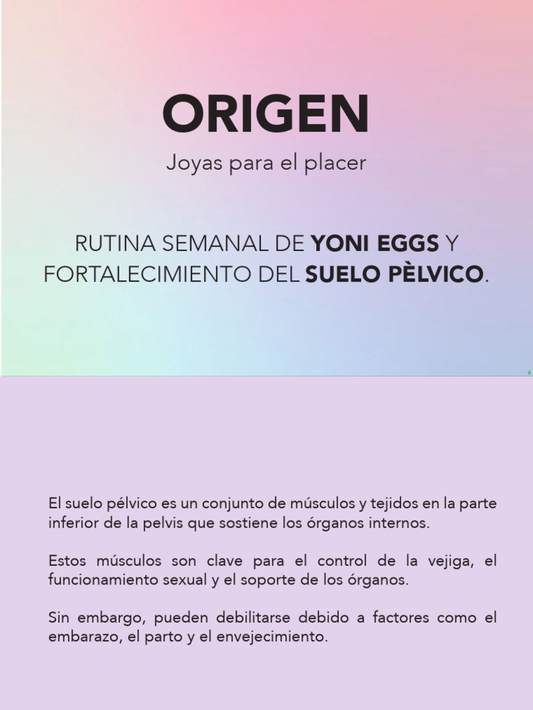 Manual Kegel Yoni Egg | Descargar gratis PDF | Contracción muscular | Pelvis