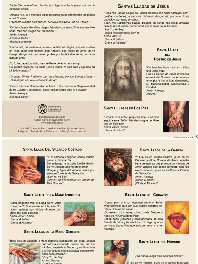 Díptico Santas Llagas | PDF