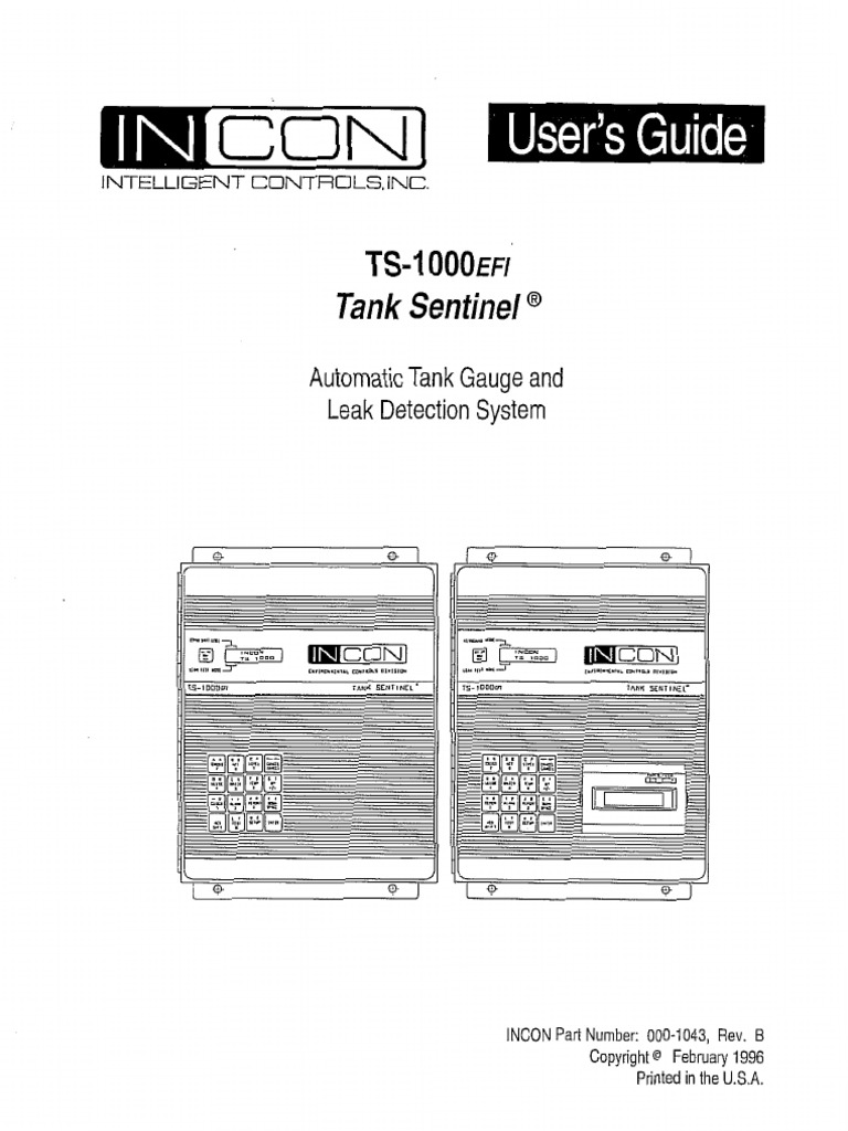 TS-1000 User Guide and Programming Instructions | PDF | Menu (Computing ...