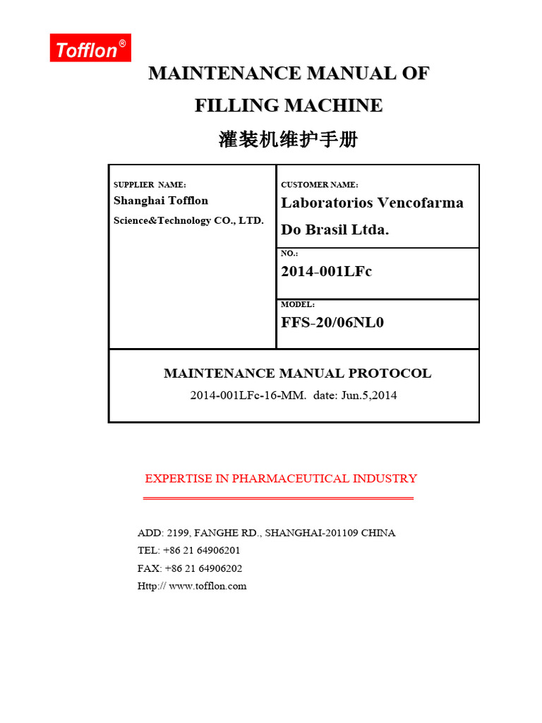 2014-001LFc Filling MM | PDF