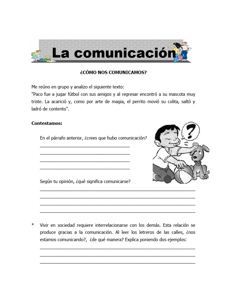 CÓMO NOS COMUNICAMOS | PDF