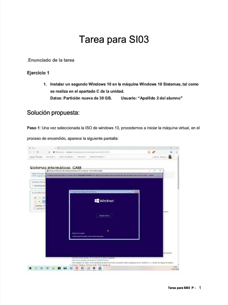 PDF Si03 Tarea 3 - Compress | PDF | Archivo de computadora | Directorio ...