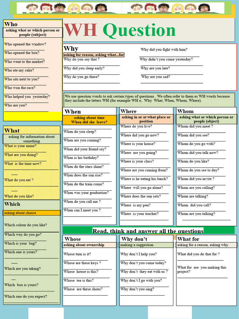 17 - Question Words | PDF