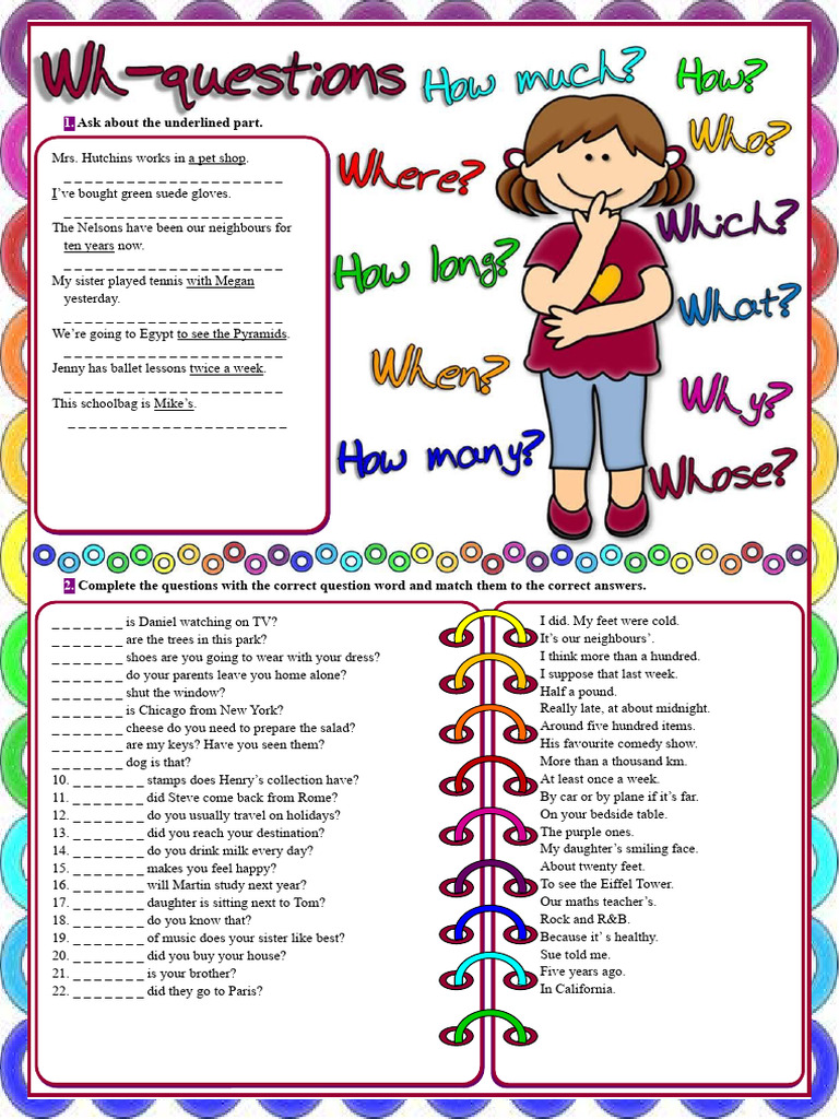 2 - Question Words | PDF