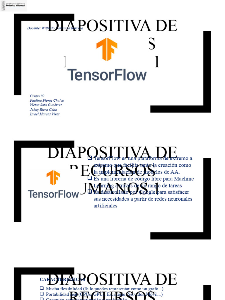 PPT TENSORFLOW | PDF | Ingeniería Informática | Informática