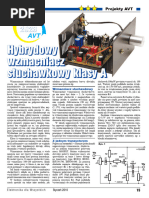 Wzmacniacze Audio - Schematy I Działanie | PDF