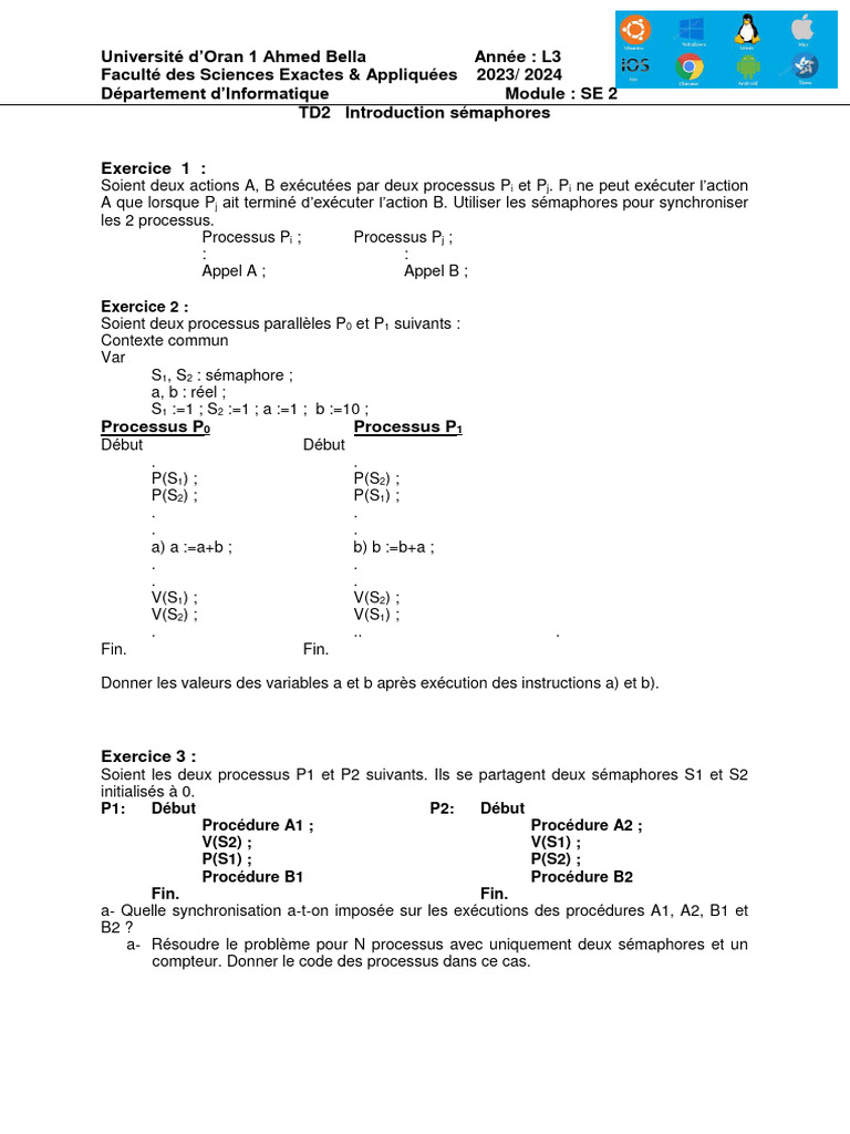 TD2 2023 Coorigé | PDF