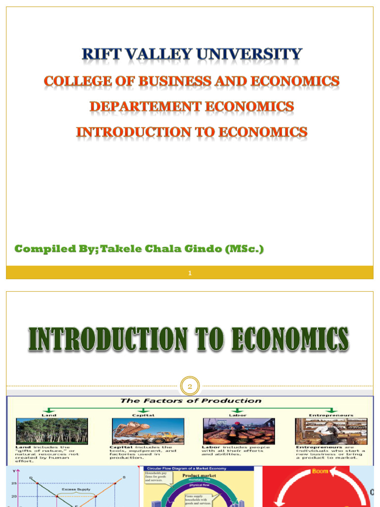 Introduction To Economics Chapter 1 PPT at 2023 | PDF