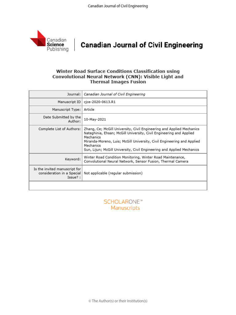 Zhang Ce - Winter Road Surface Conditions Classification Using ... Zhang Ce - Winter Road Surface Conditions Classification Using ...