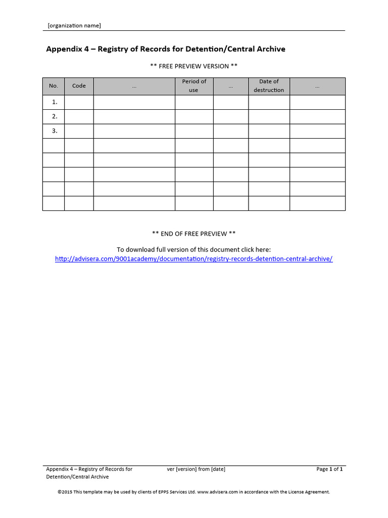 Free Preview: Detention Records Archive | PDF | Computers