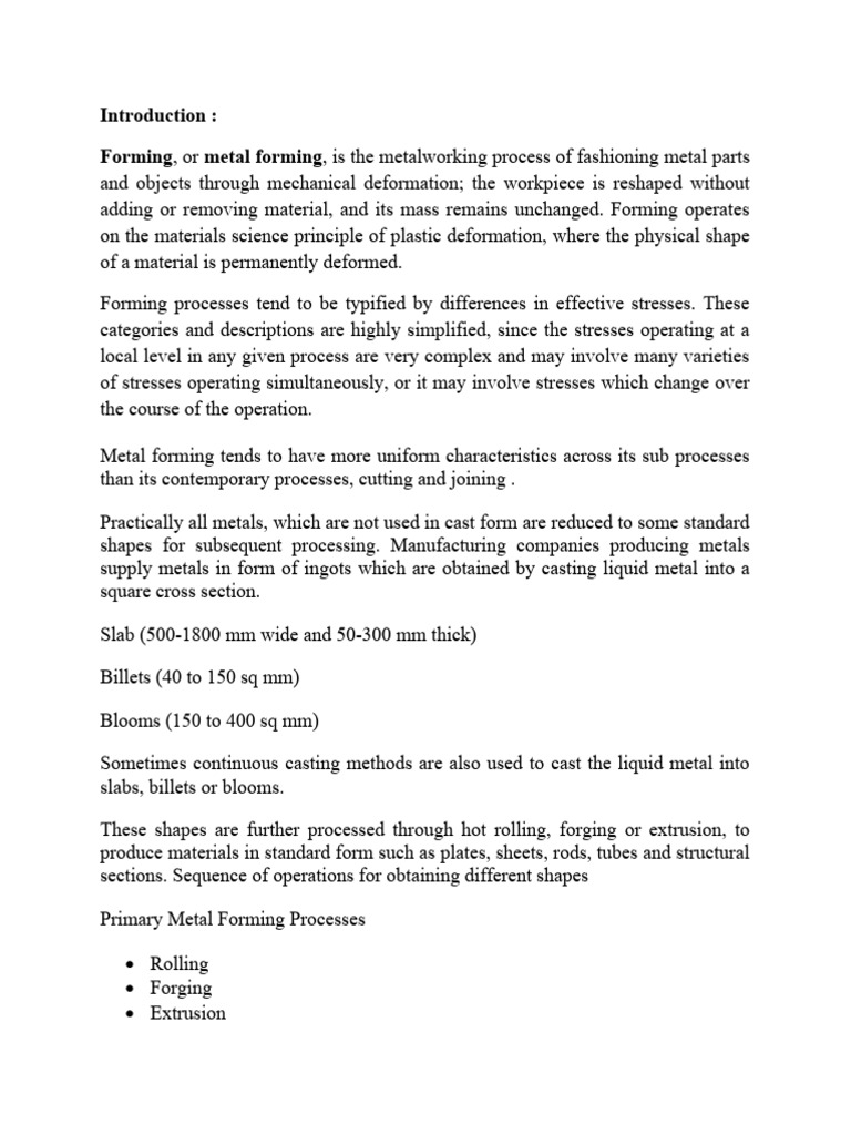 High Velocity Forming. | Download Free PDF | Mechanical Engineering ...