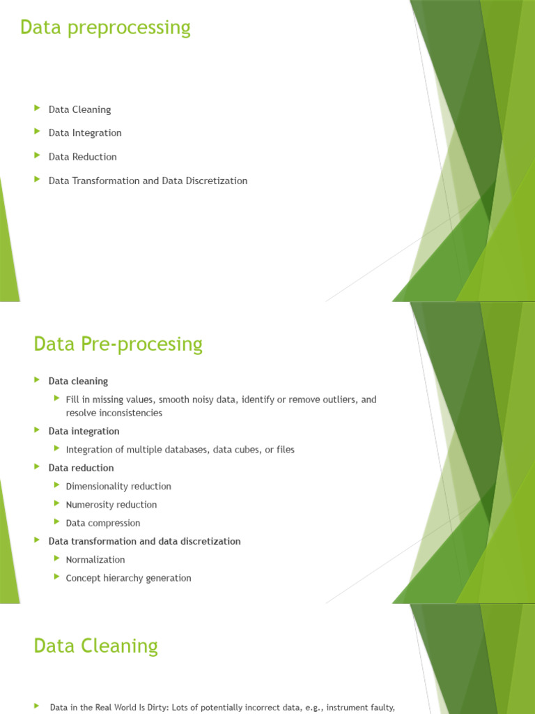 Data Preprocessing | PDF | Data | Outlier