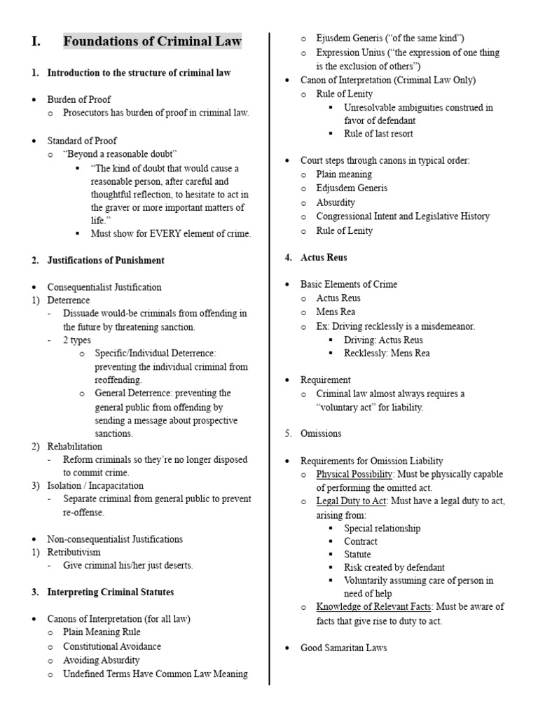 criminal-law-outline-pdf-mens-rea-manslaughter
