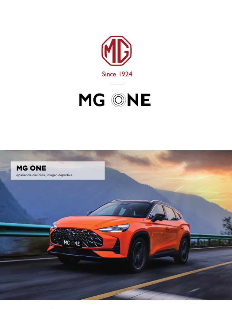 Ficha Tecnica MG One | PDF