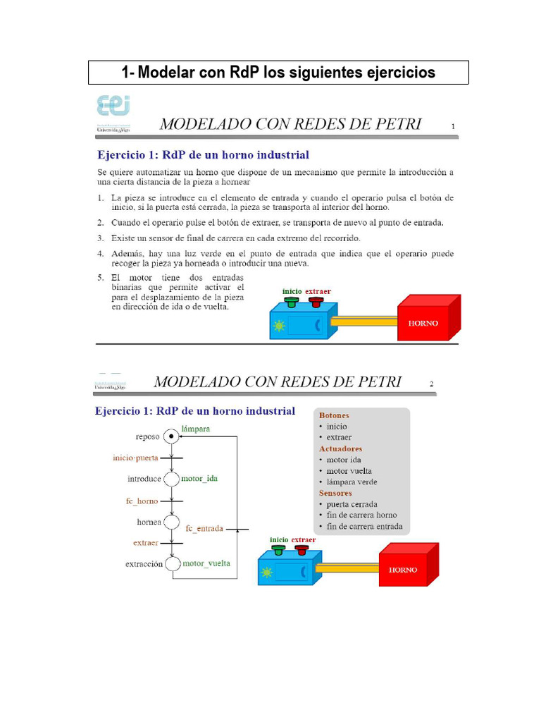 Ejercicios de RDP I-Basicos | PDF