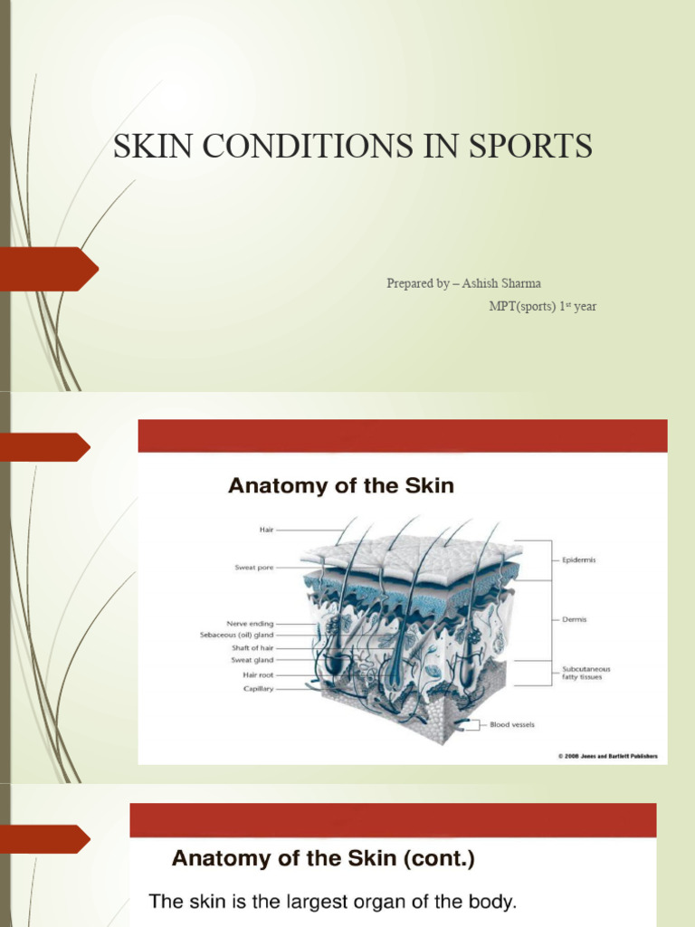 0 - Skin Conditions in Sports | PDF | Herpes Simplex | Dermatology