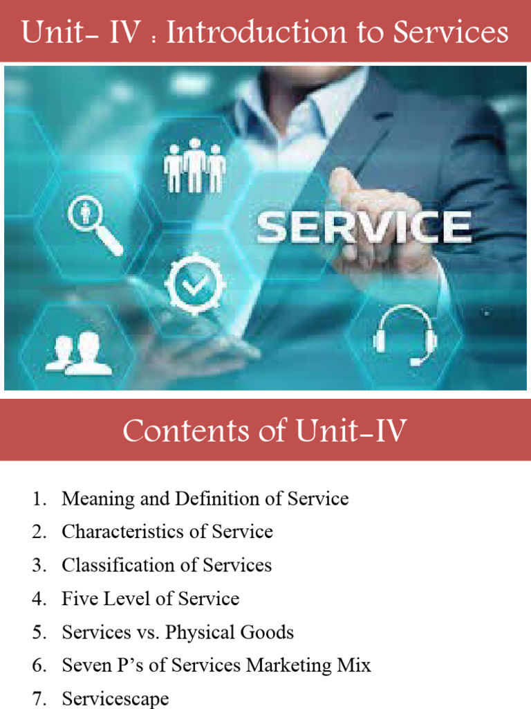 Unit-IV Introduction To Services | PDF