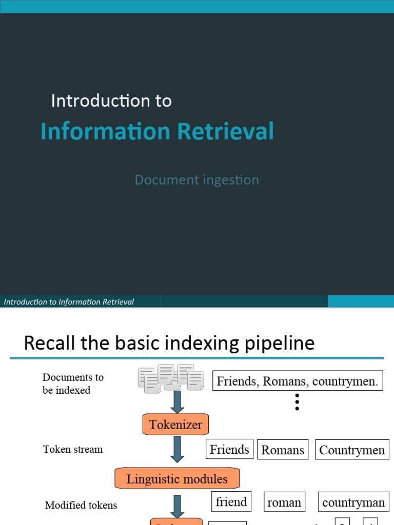 Lecture2 Dictionary | PDF | Search Engine Indexing | Information Retrieval