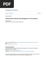 Annual Risk Management Report Sample | PDF | Risk Management | Risk