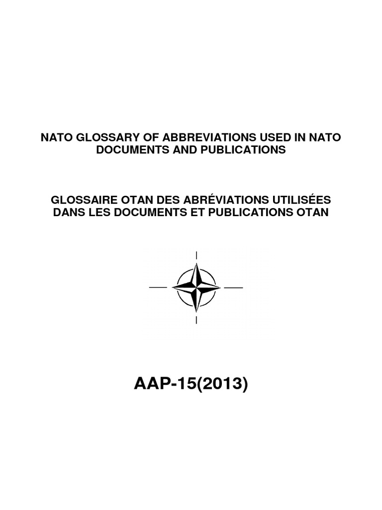 Nato Glossary of Abbreviations | PDF