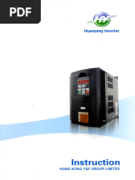 VFD Manual Huanyang Drive | PDF | Power Inverter | Power Supply