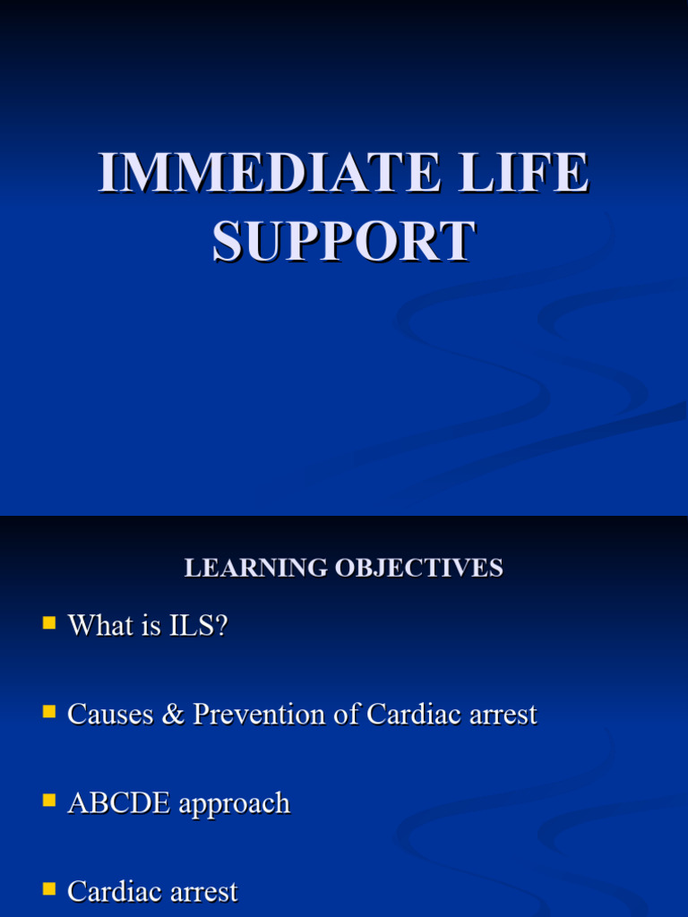Immediate Life Support Manual Overview | PDF | Cardiopulmonary ...