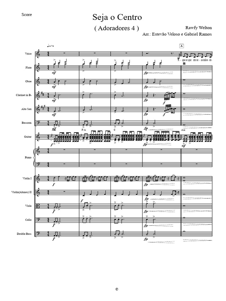 Seja o Centro - Partes e Grade | PDF