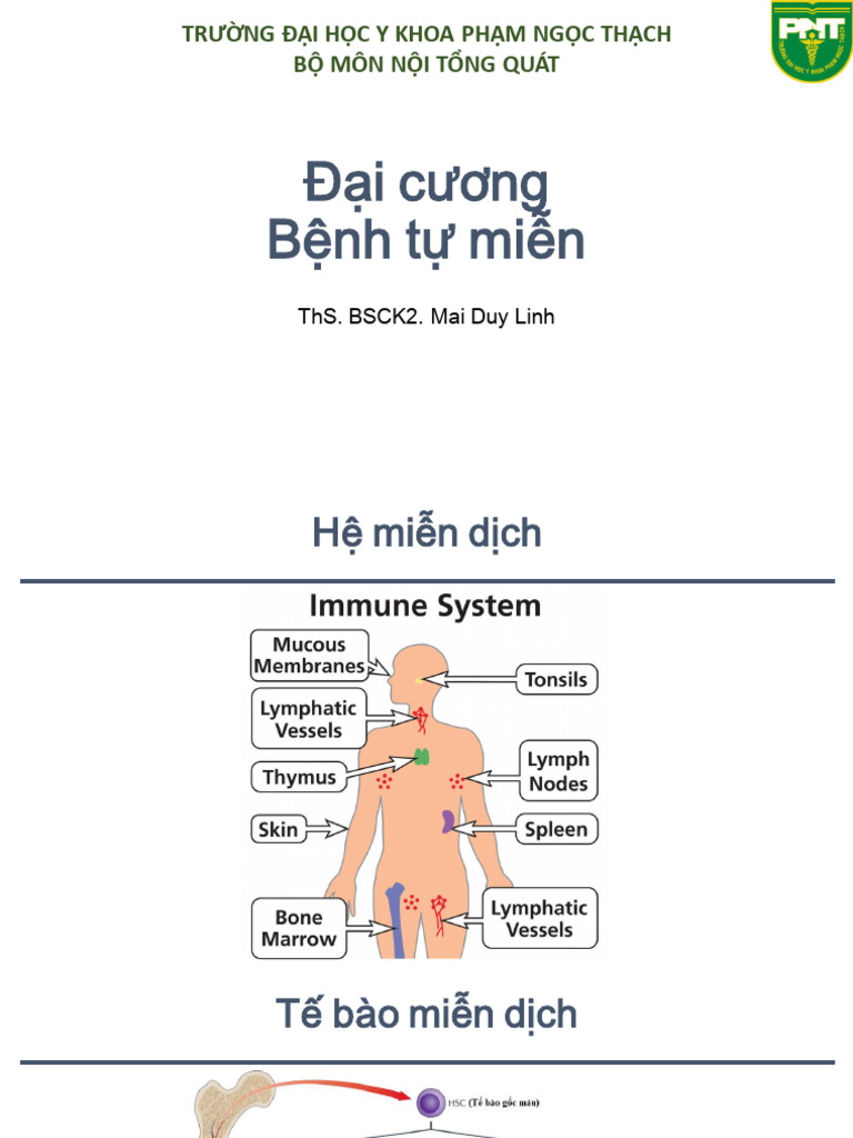 Đại cương Bệnh tự miễn VKDT | PDF