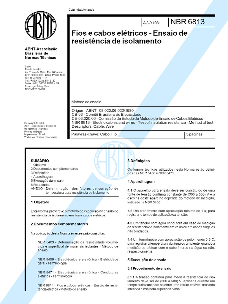 NBR 6813 - Pdfcoffee | PDF