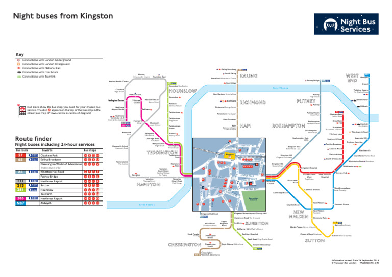 Kingston Night | PDF | Bus Transport | Transport