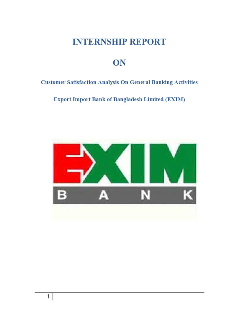 Customer Satisfaction Analysis On General Banking Activities Export