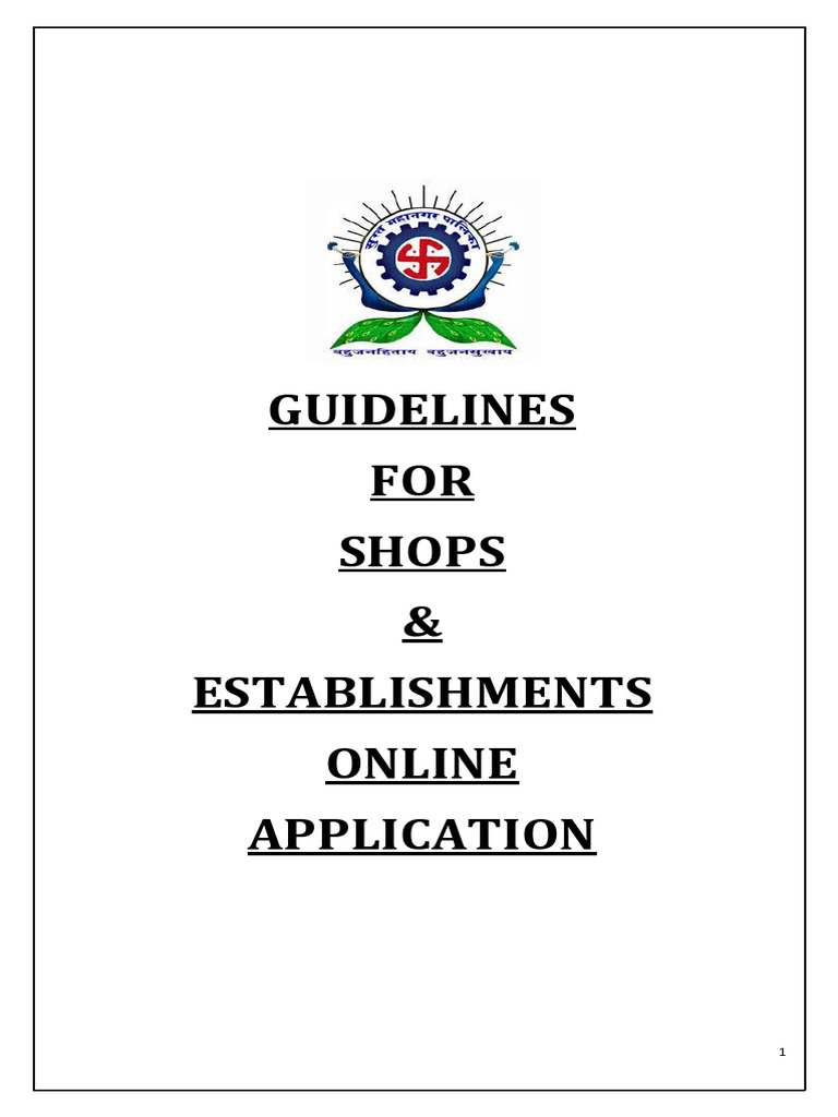 Shops and Establishment | PDF