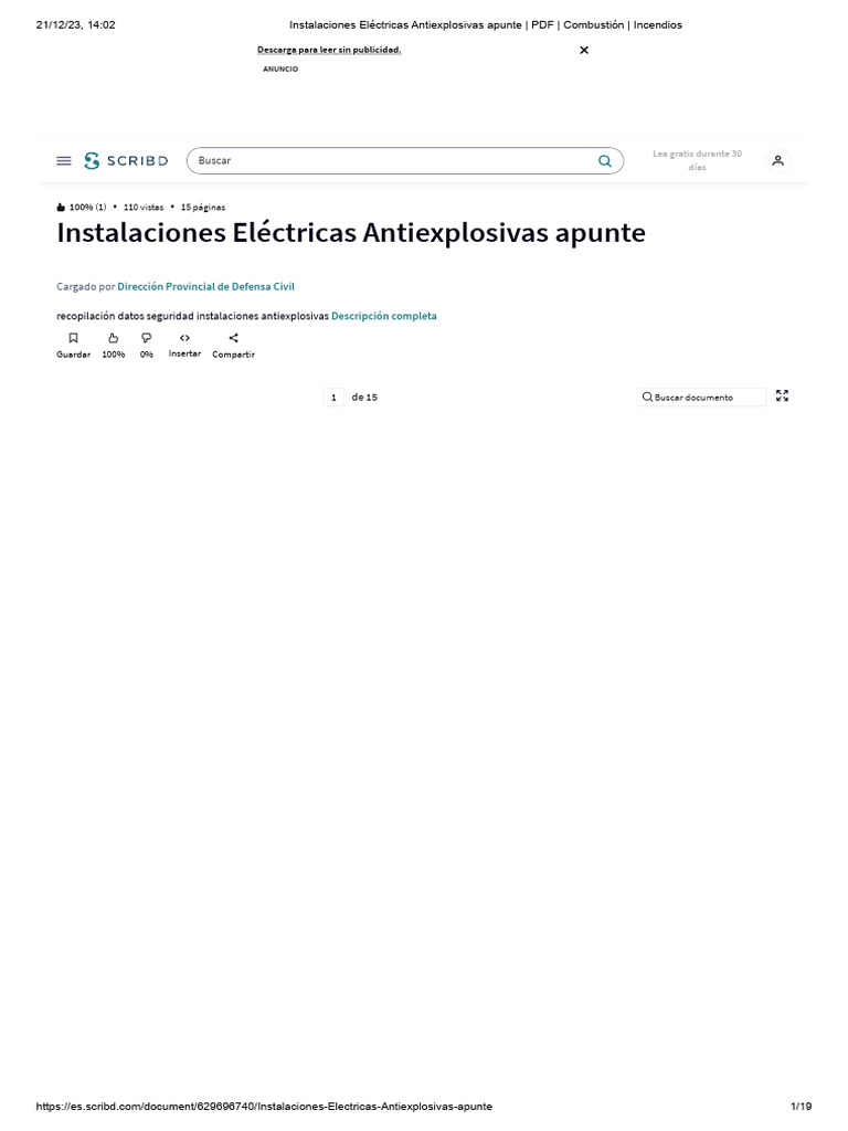 Instalaciones Eléctricas Antiexplosivas Apunte - PDF - Combustión ... Instalaciones Eléctricas Antiexplosivas Apunte - PDF - Combustión ...