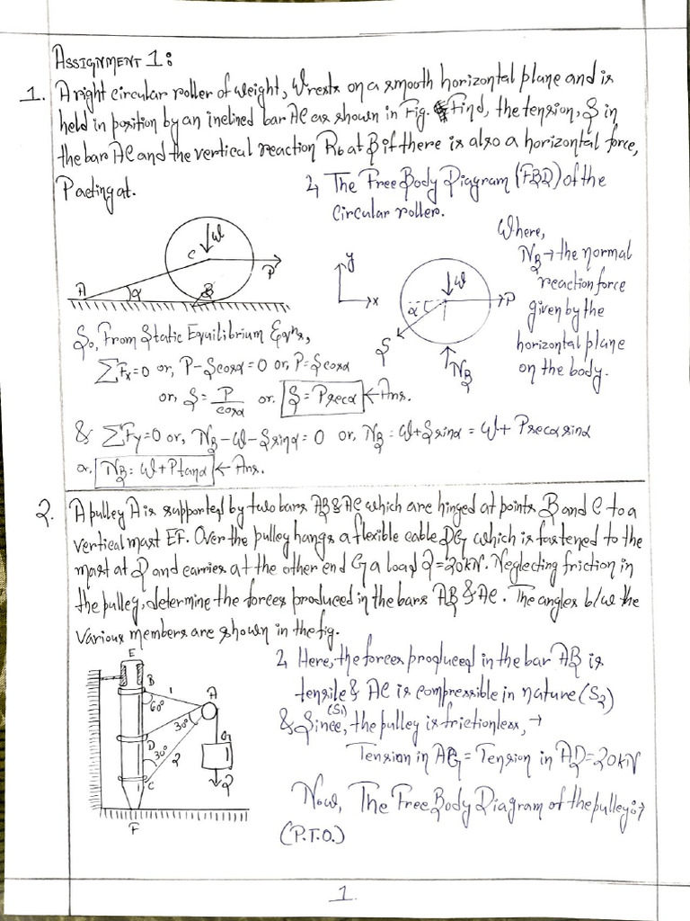 EM Assignment 1 | PDF