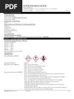 HYJET V Aviation Hydraulic Fluid SDS | PDF | Hazards | Occupational ...