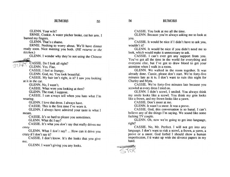 Rumors - Glen:cassie | PDF