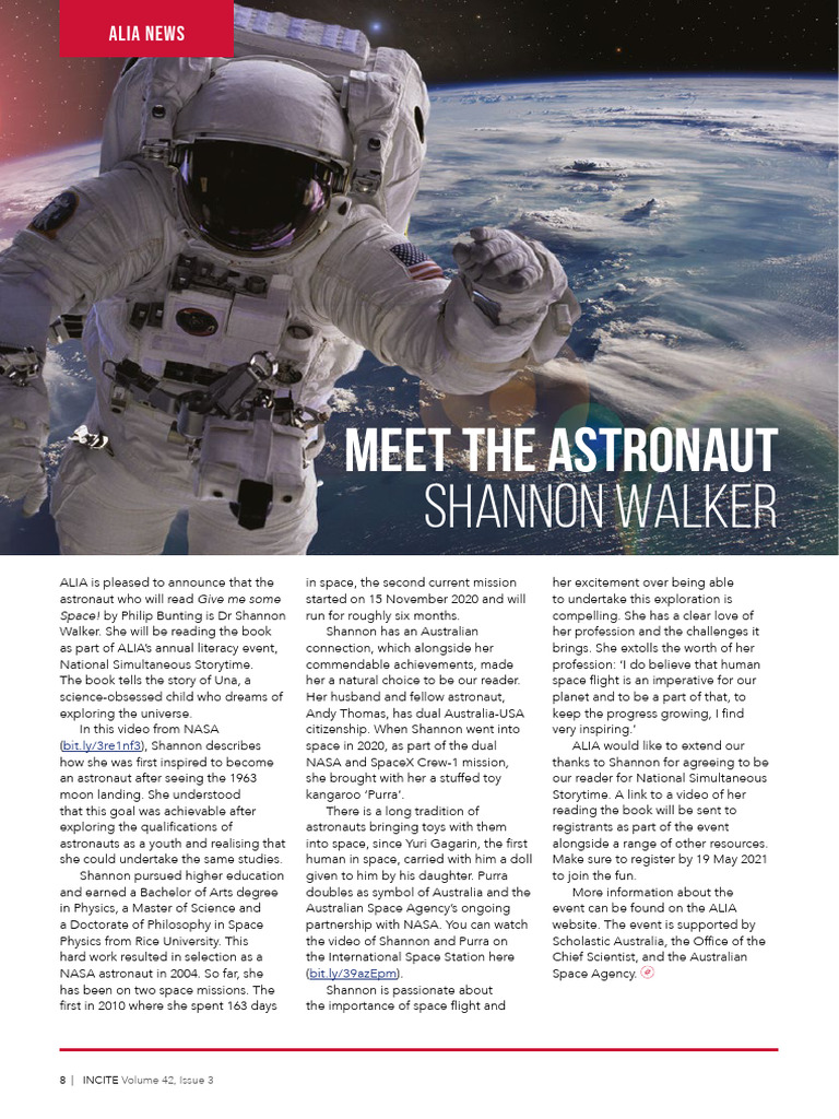 Walker - Meet The Astronaut | PDF