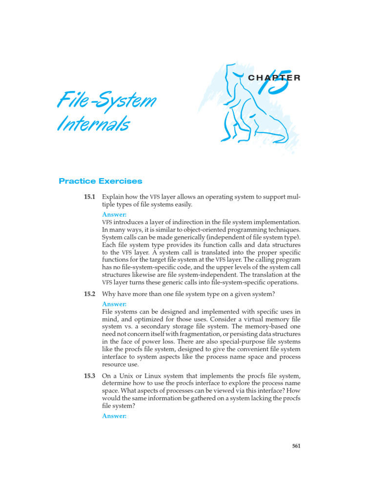 File System Internals Galvin | PDF | File System | Computer File