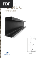 Perfil Estructural Rectangular Ficha Tecnica Tubos Colmena | PDF