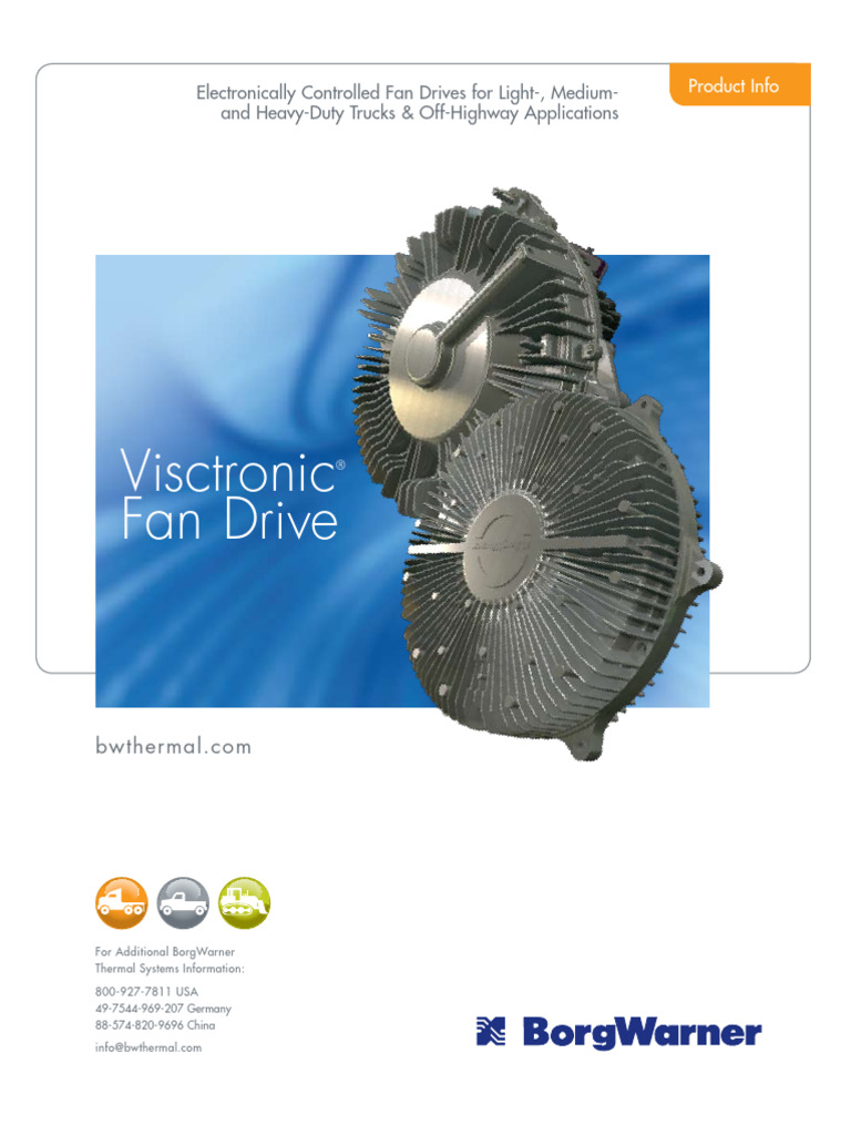 Visctronic Brochure | PDF | Clutch | Engines