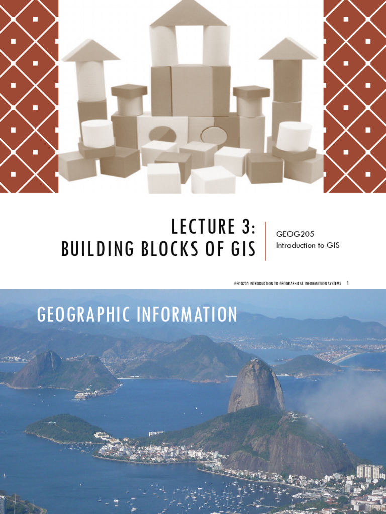 GEOG205Lecture03 - Building Blocks of A GIS - 2023 | PDF | Geographic Information System ...