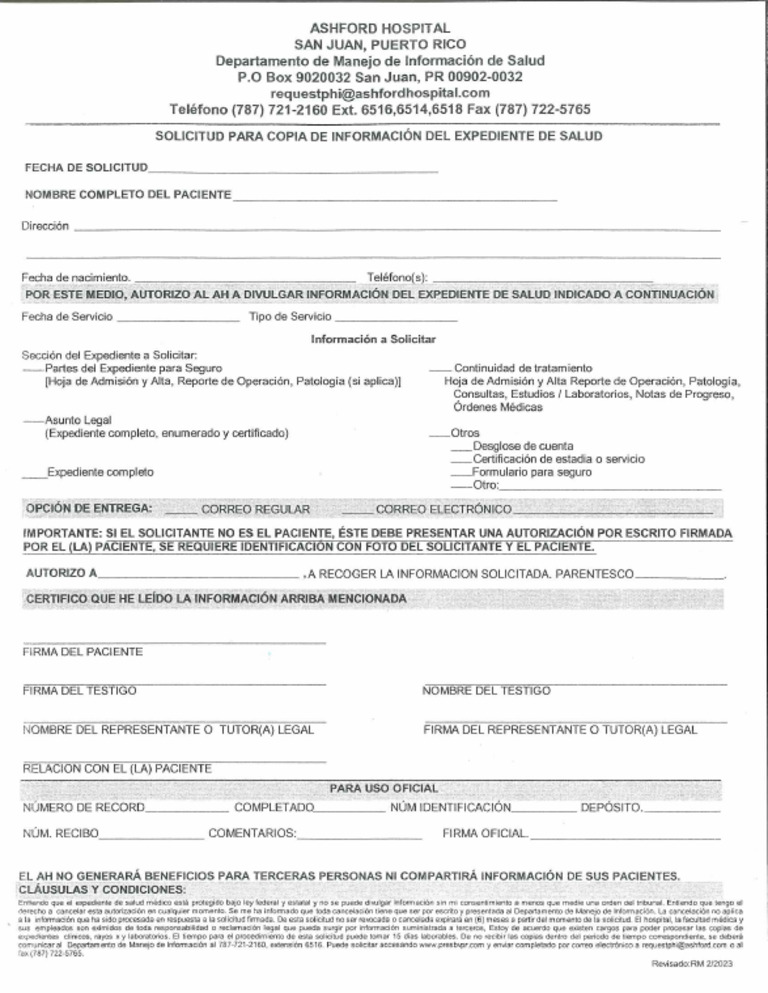 Solicitud de Divulgacion 2.2023 | PDF Solicitud de Divulgacion 2.2023 | PDF