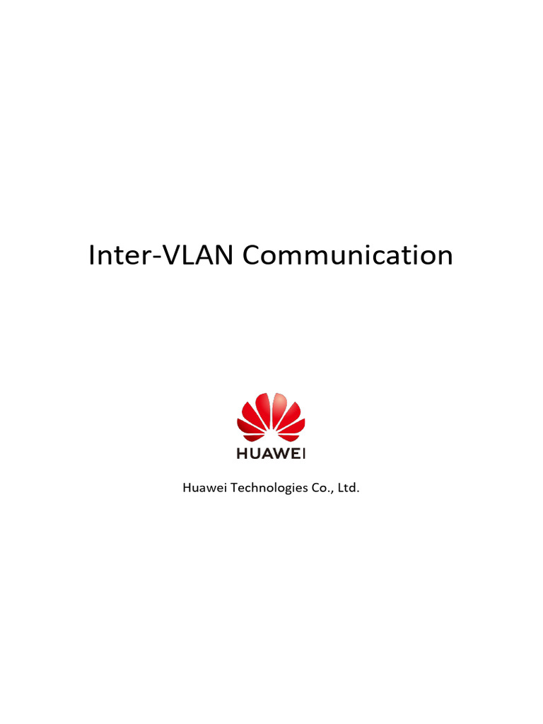 12 Inter-VLAN Communication | PDF | Network Switch | Router (Computing)