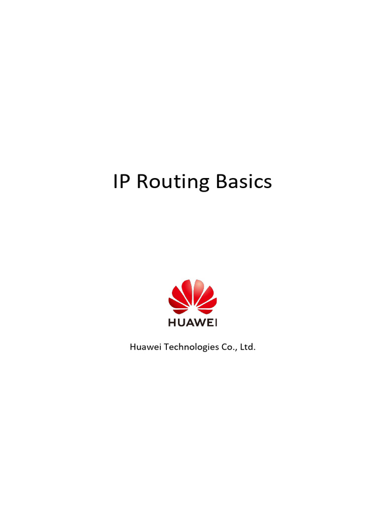 09 IP Routing Basics | PDF | Routing | Router (Computing) 09 IP Routing Basics | PDF | Routing | Router (Computing)