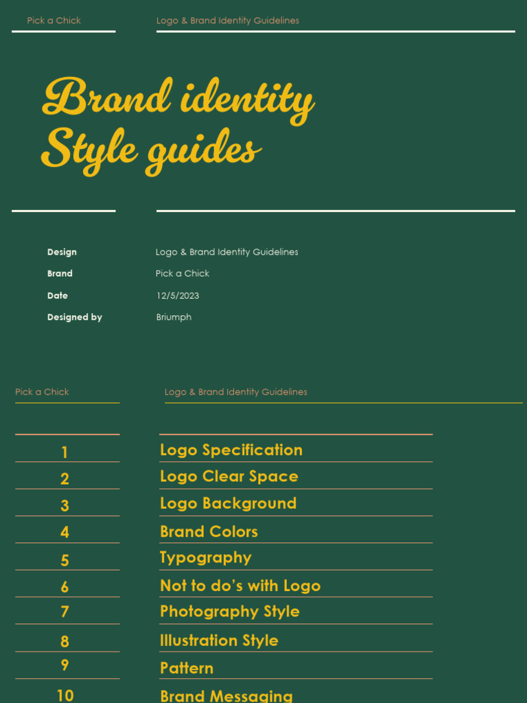 Brand Visual Guidelines | PDF | Logos | Brand