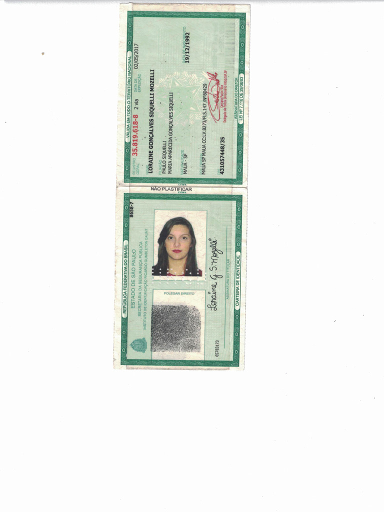 7-Cpf e RG Cônjuge | PDF