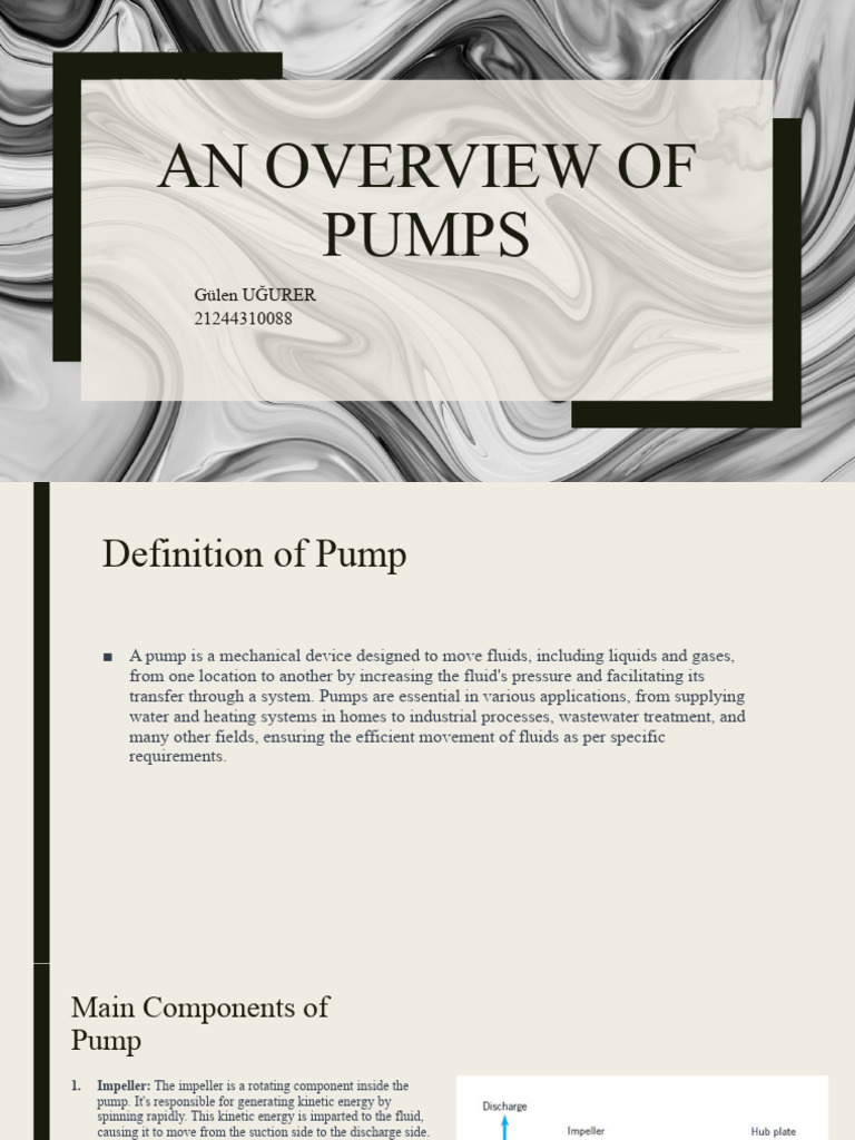 An Overview of Pumps | PDF | Pump | Chemical Equipment