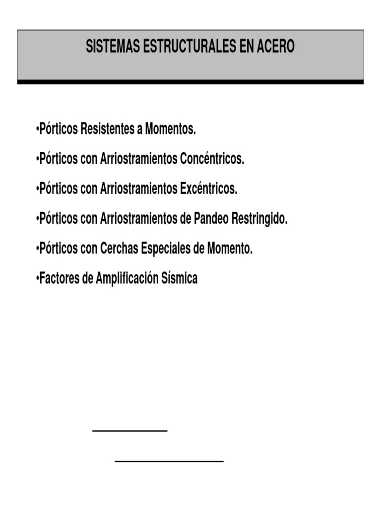 04-Sistemas Estructurales en Acero | PDF | Viga (Estructura) | Doblar