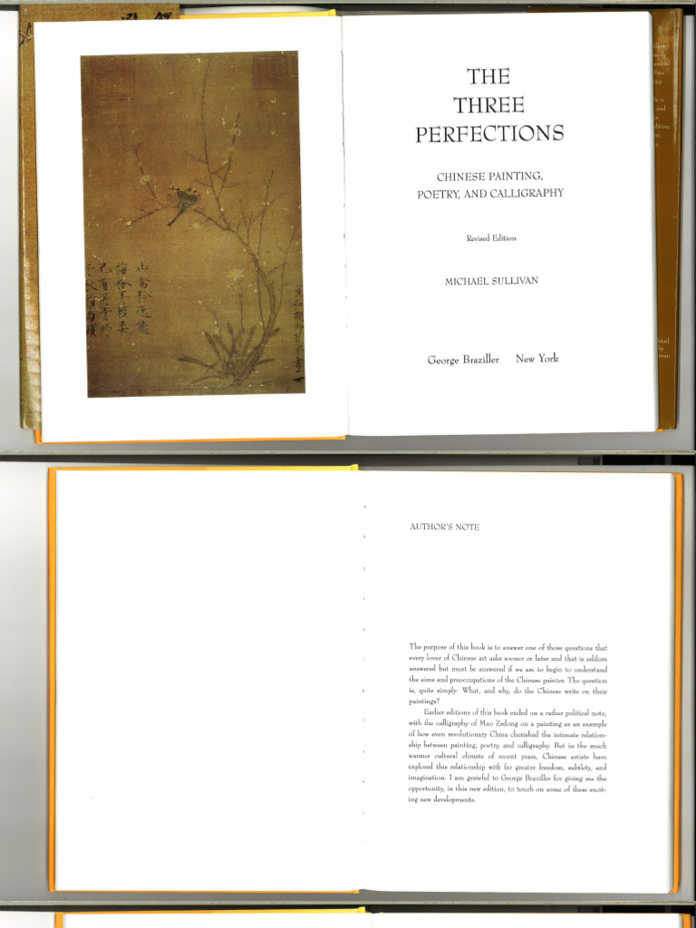 Three Perfections - Chinese Painting Calligraphy | PDF