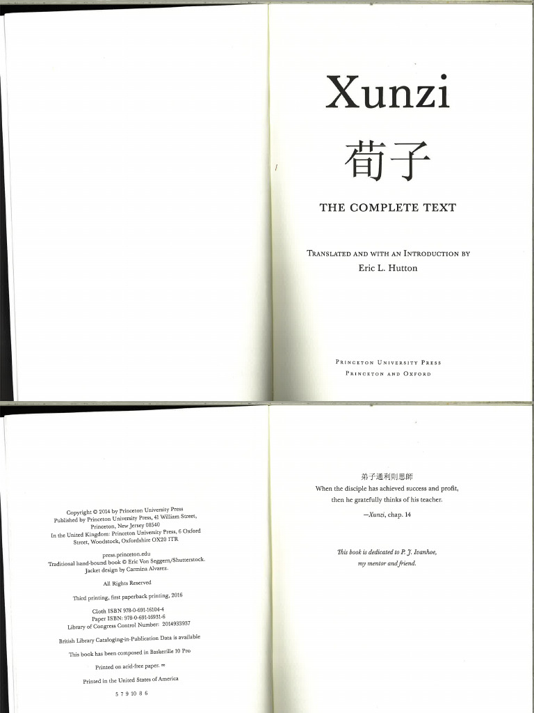 Xunzi - Discourse On Music-1 | PDF